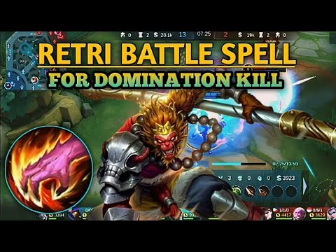 Just understood this function of battle spell retribution to dominate ...