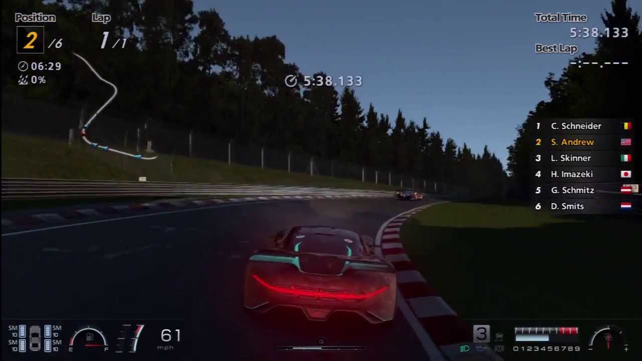 Gran Turismo 6 - Benz AMG VGT Racing Series @ Nurburgring Nordschleife ...
