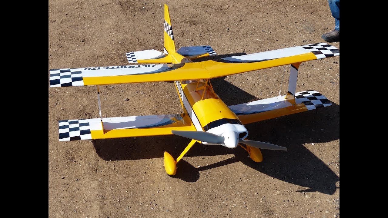 nitroplanes ultimate biplane 120 - YouTube