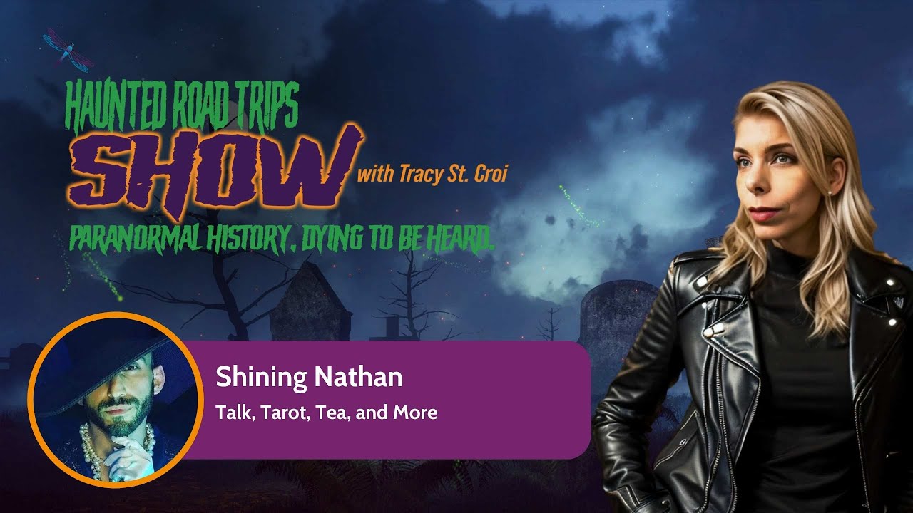 Shining Nathan Joins Tracy for Talk, Tarot, Tea, and More - YouTube