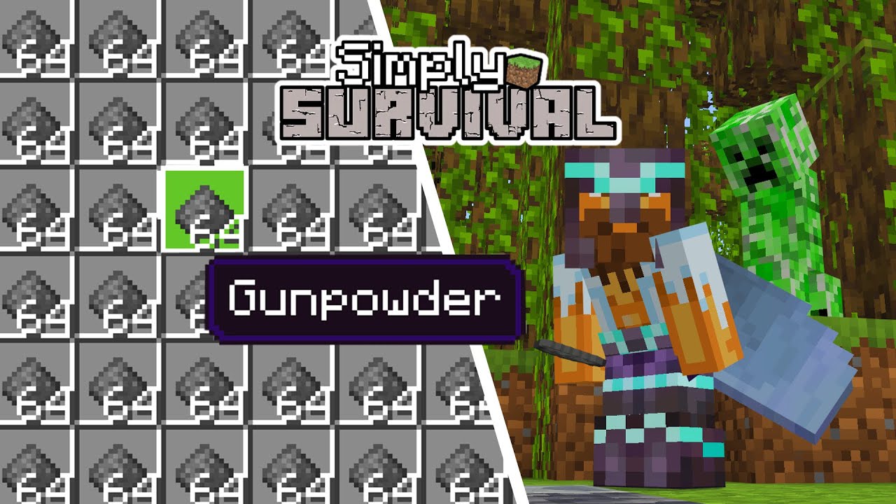 How To Make A Super Simple 1.21+ Creeper Farm! -TUTORIAL-Minecraft ...