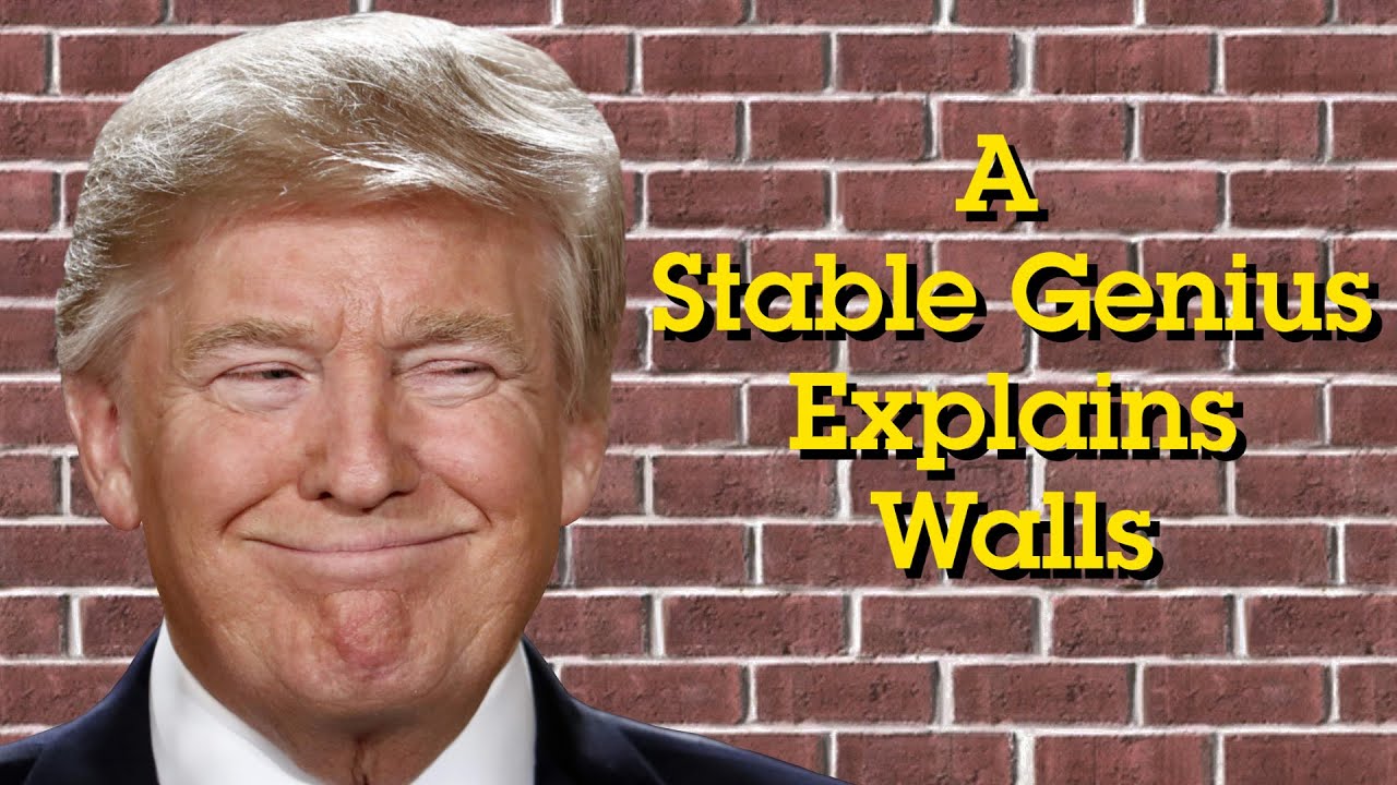 [AI Voice] A Stable Genius Explains Walls - YouTube