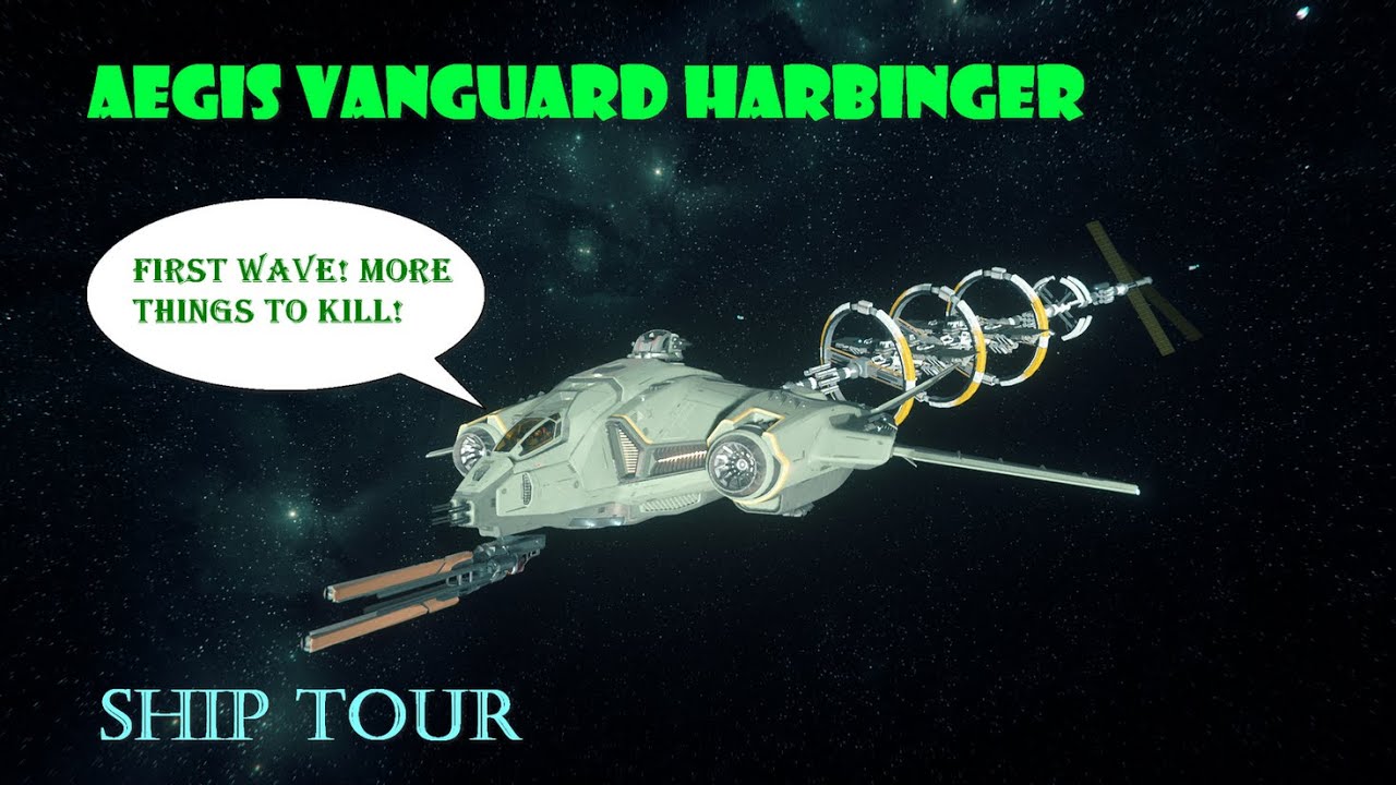 Star Citizen Vanguard Harbinger Ship Tour (patch 3.14) - YouTube