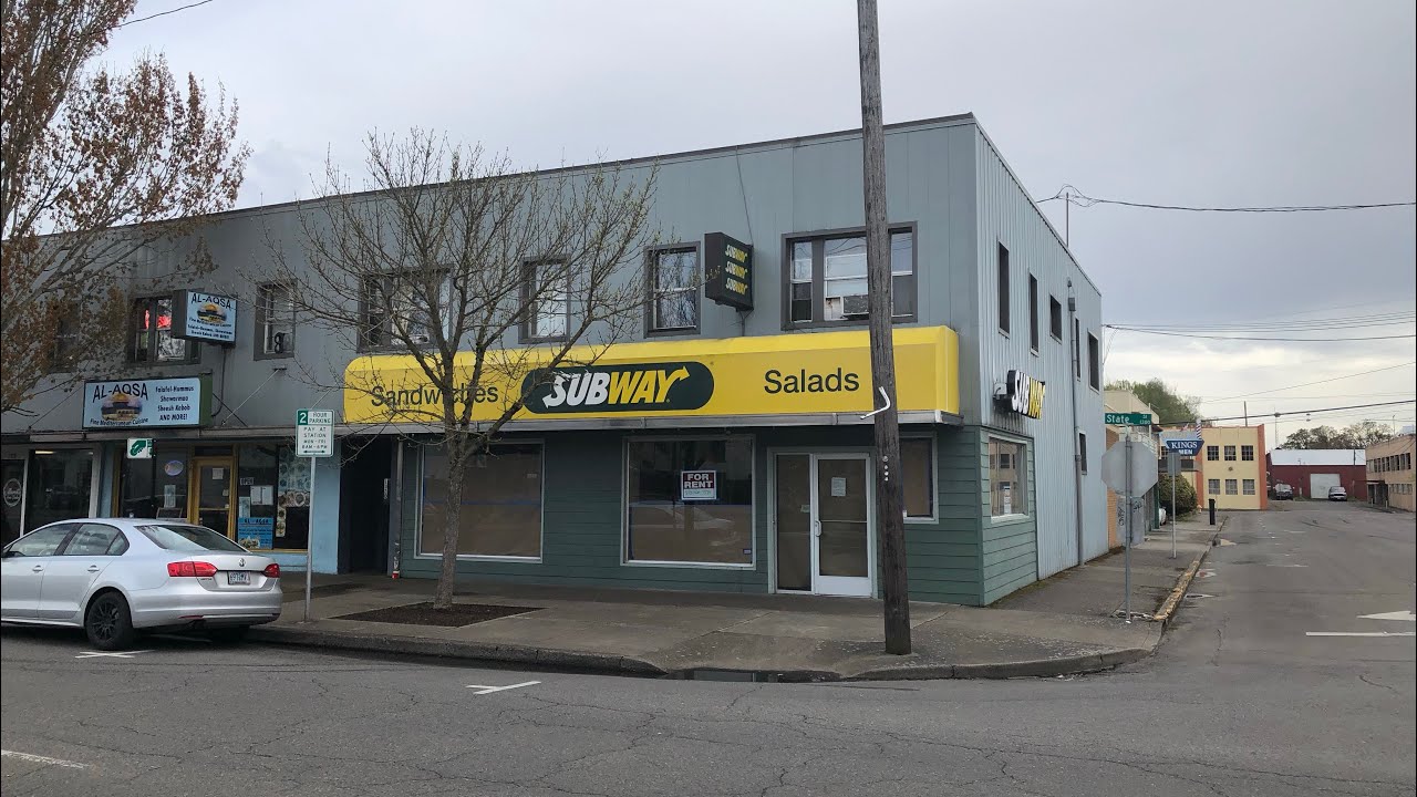 Abandoned Subway Restaurant (STATE ST) - Salem, OR - YouTube