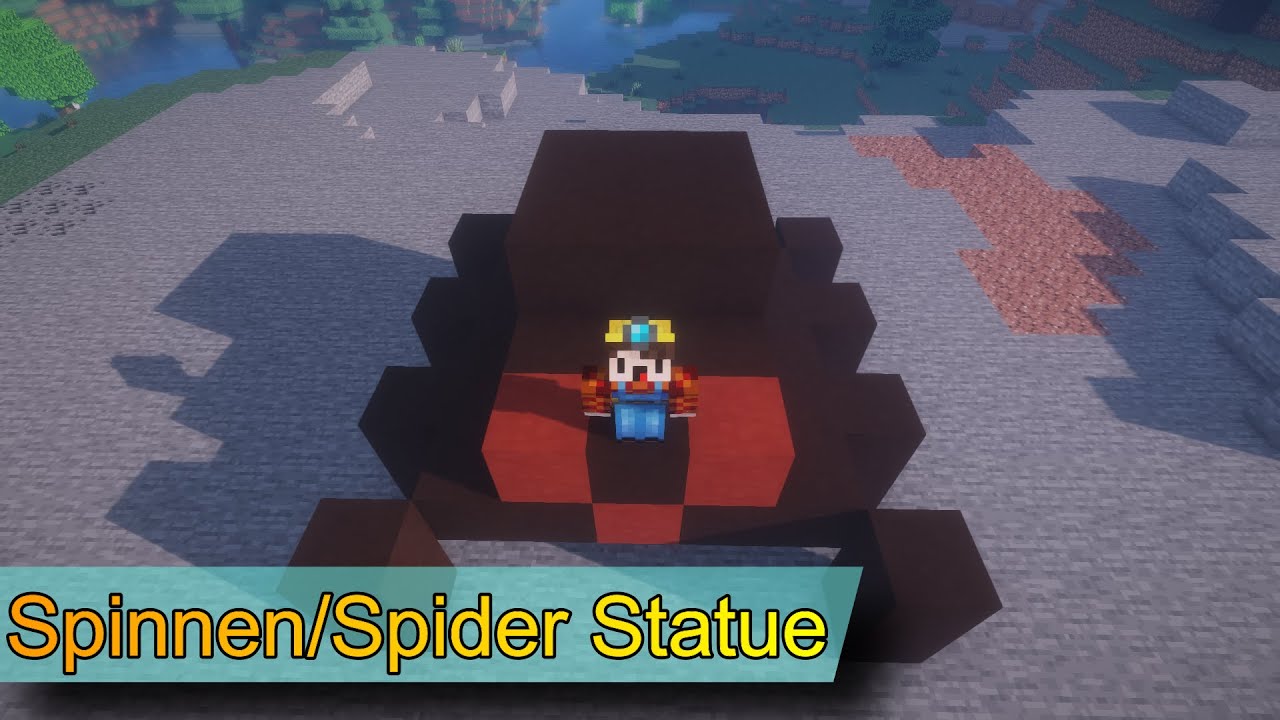 Wie baut man eine Statue in Minecraft I Minecraft Statue bauen I ...