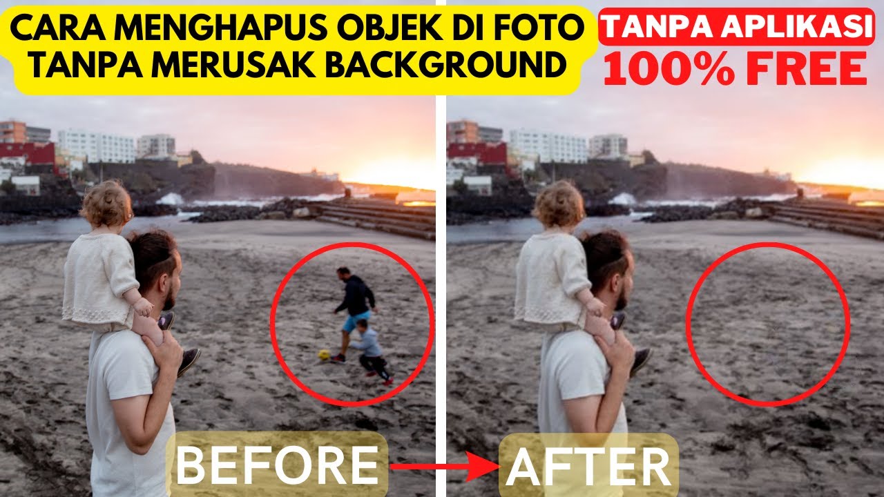 Cara Menghilangkan Objek Di Foto Tanpa Merusak Background - Tanpa ...