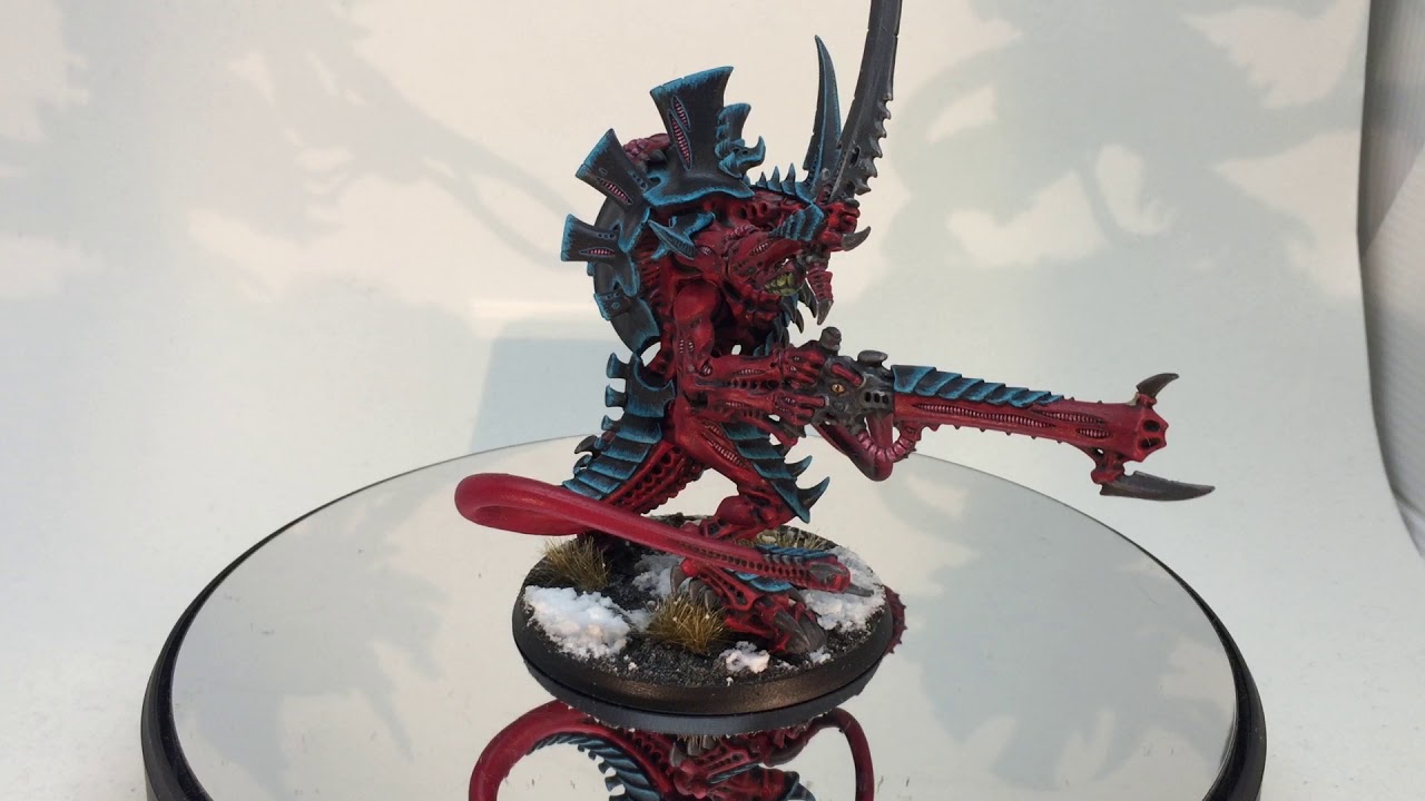 Tyranid Hive Fleet Behemoth Hive Tyrant - YouTube