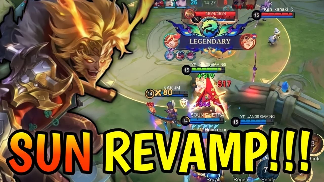 Sun REVAMP!! KDA 18/2/3 Dicomboin Item Rahasia Top Global 1 Sun ...
