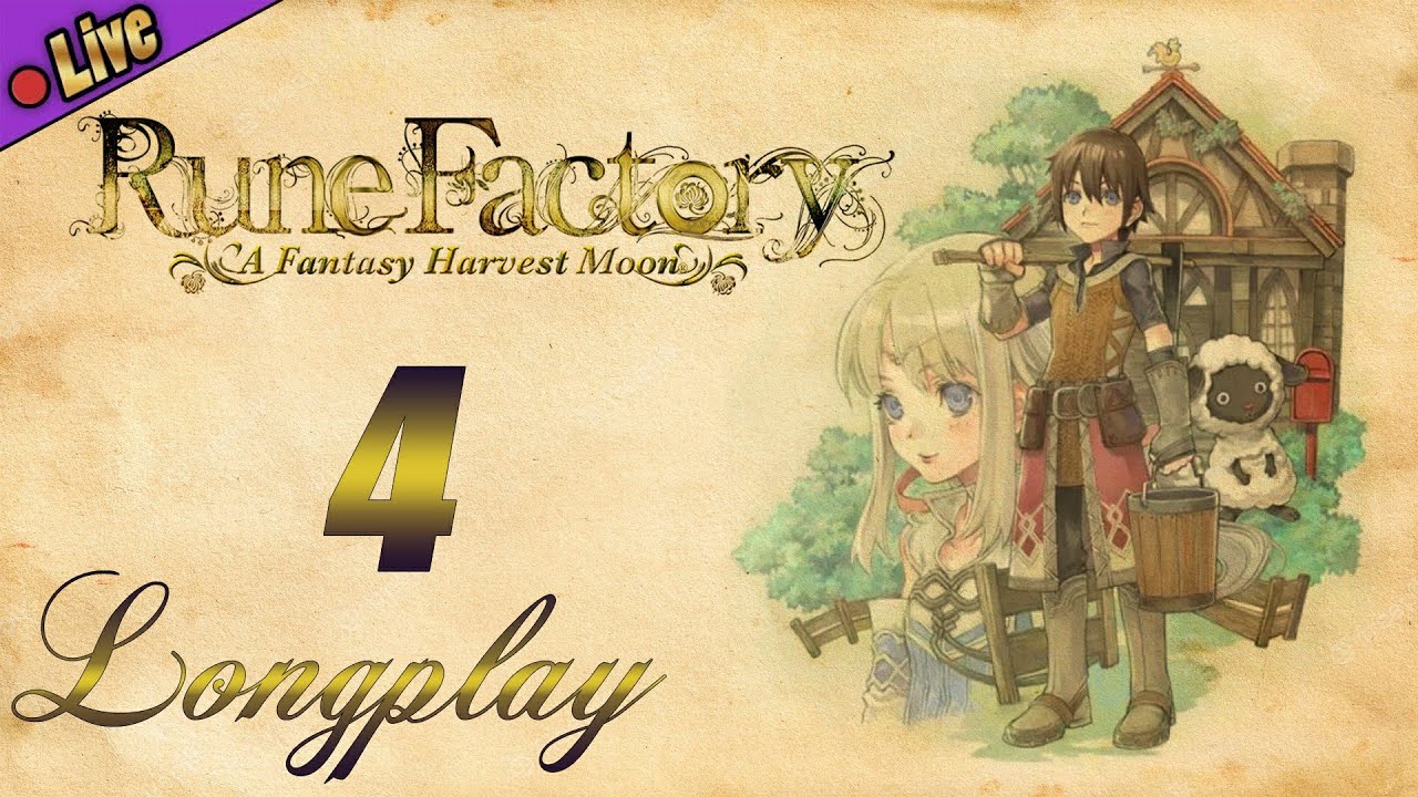 🔴Einfach gemütlich Zocken mit Rune Factory 1 Longplay Part 4 - YouTube