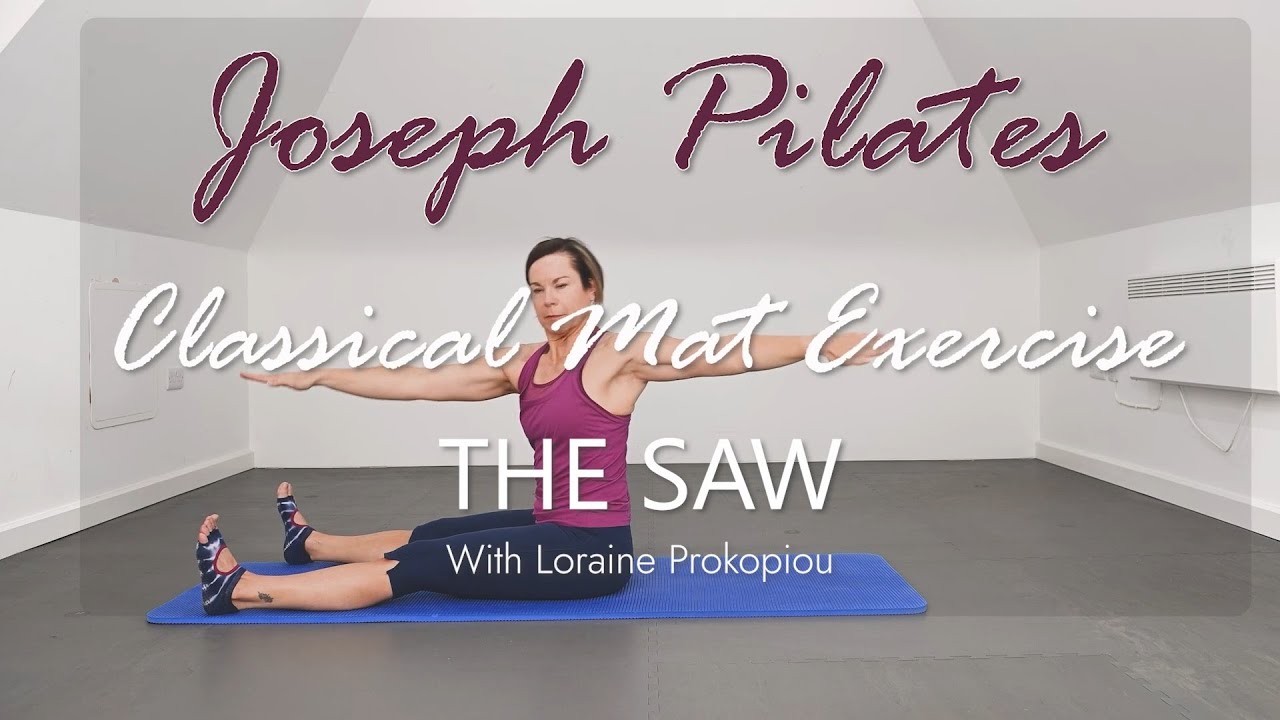 Pilates Saw Exercise | Spinal Rotation & Core Strength - YouTube