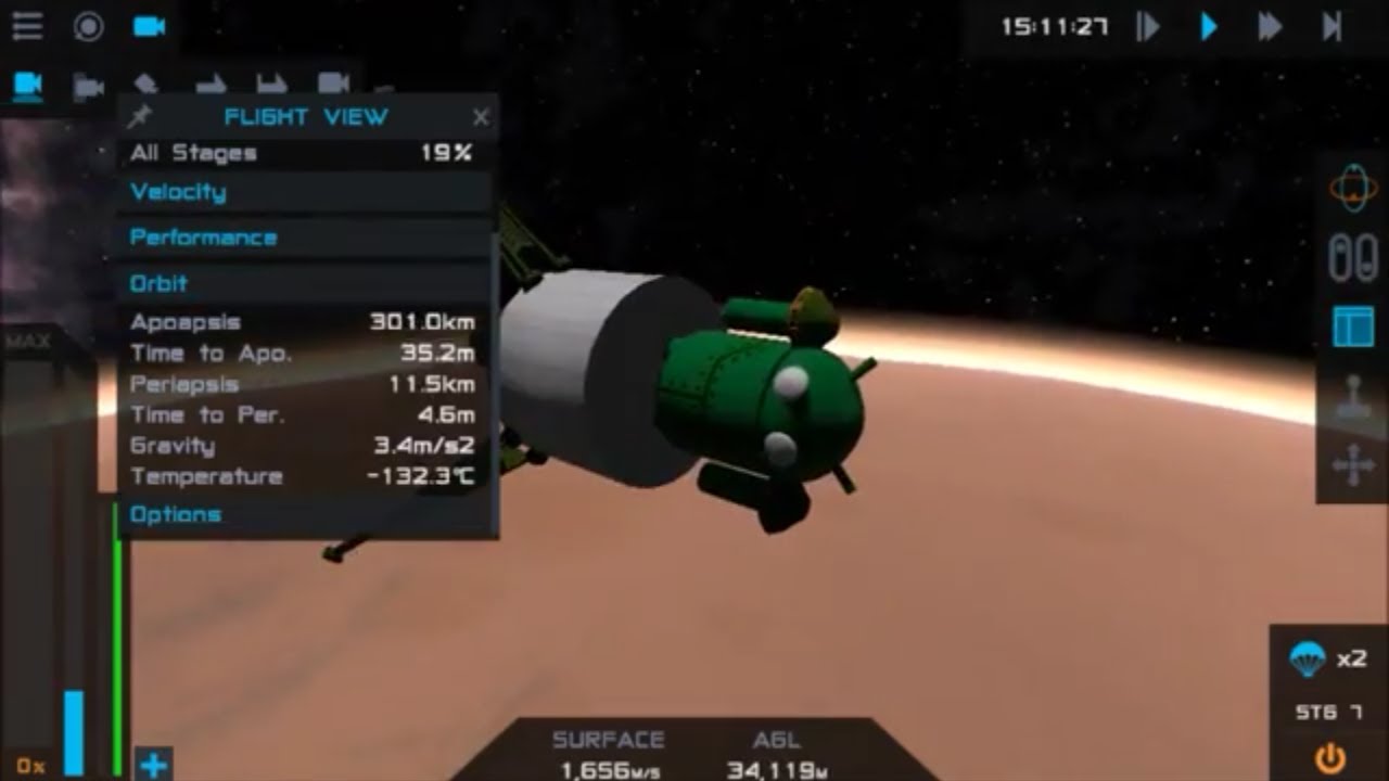 SimpleRockets 2 Android Mission to Cylero - YouTube