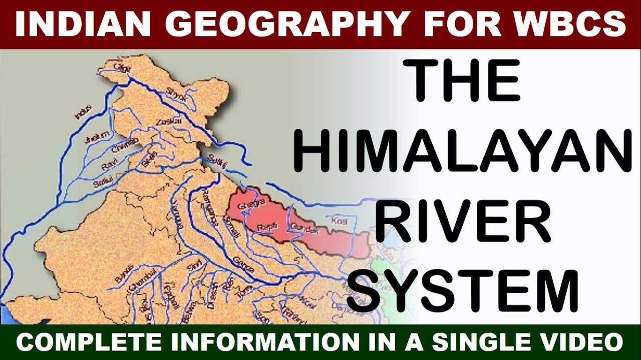 The Himalayan River System: Indian Geography for WBCS Prelims+Main ...