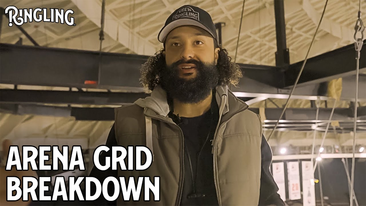 How a Circus Arena Grid is Set Up | Ringling - YouTube