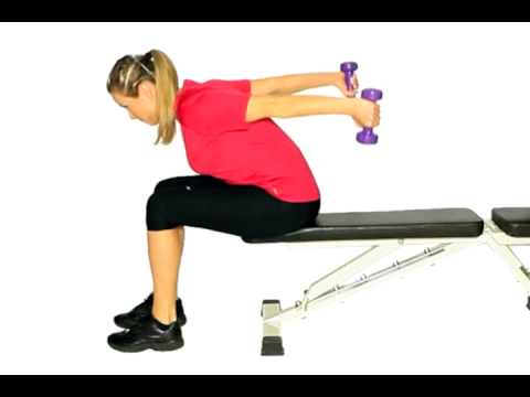 Patada triceps sentado - YouTube