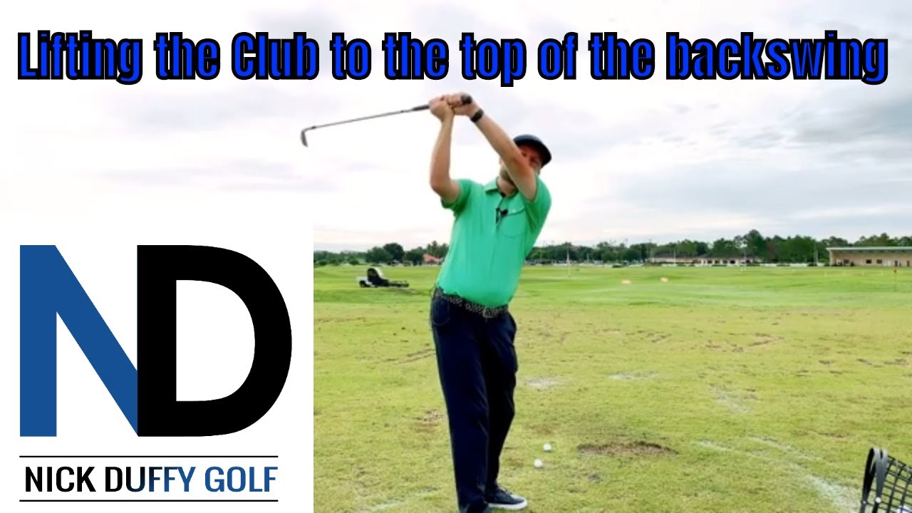 COMMON ERRORS OF THE BACK SWING- LIFTING THE ARMS - YouTube