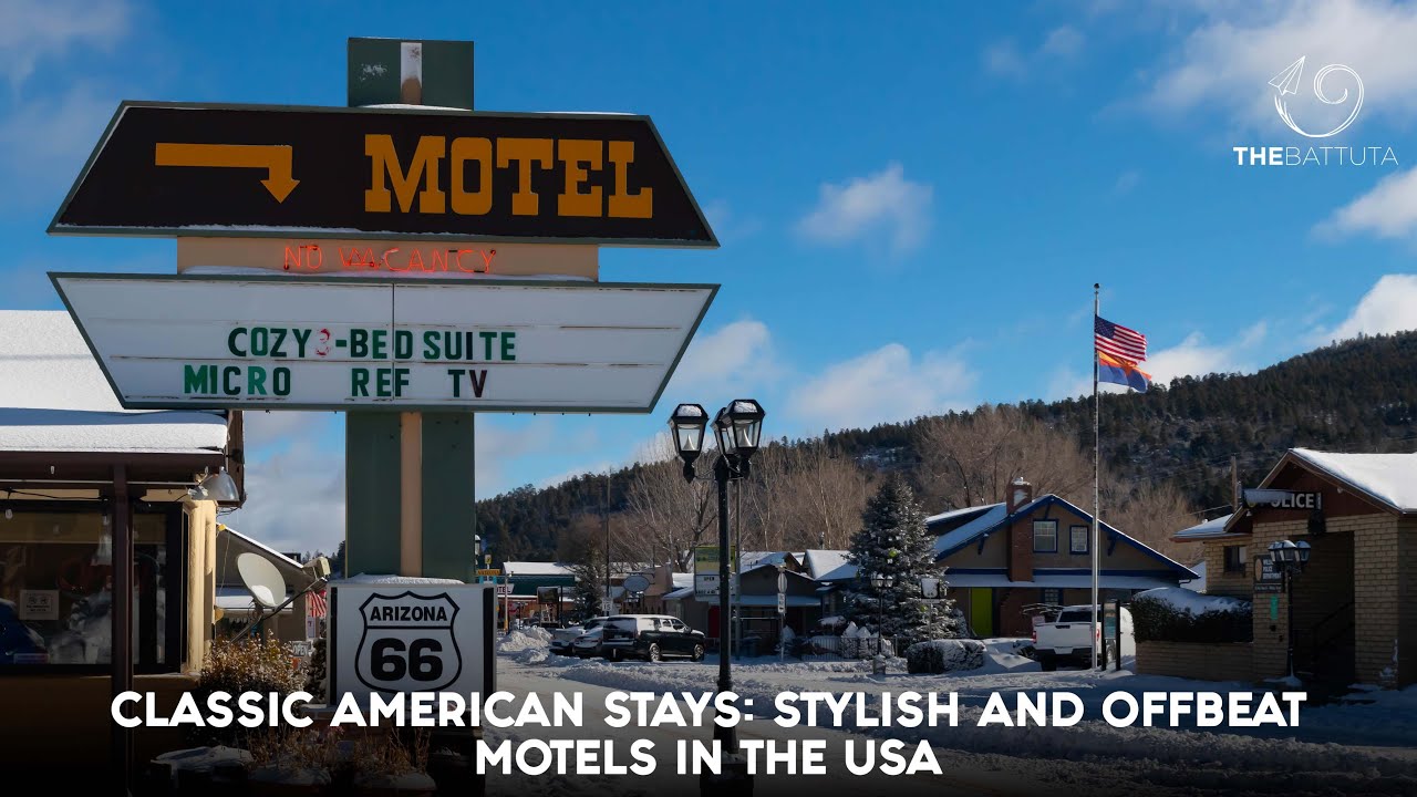 Classic American Stays: Stylish And Offbeat Motels In The Usa - YouTube