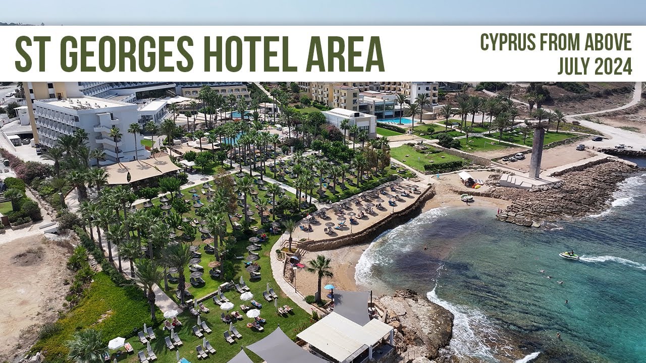 St George Beach Hotel And Spa Resort - From Above - YouTube