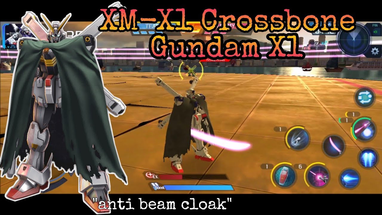 Crossbone Gundam X1 Gameplay | Gundam Supreme Battle Game for Mobile ...