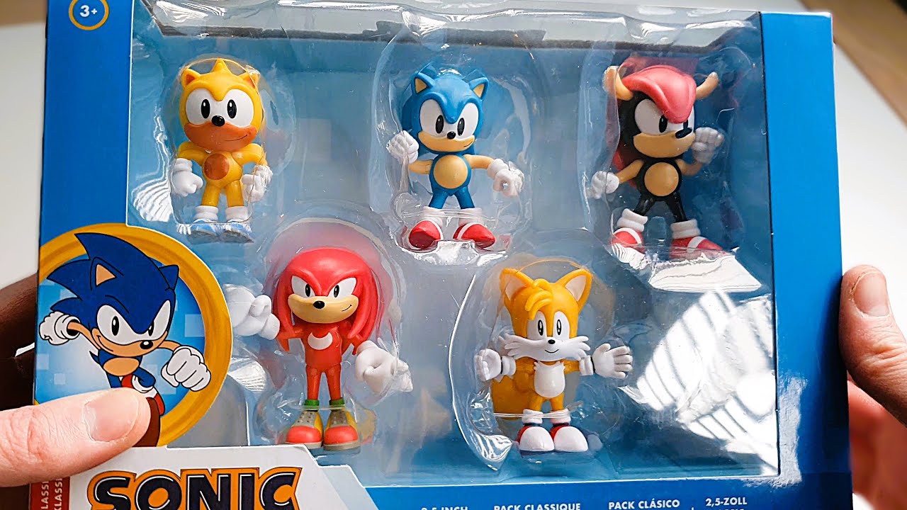Classic Sonic Character Set | Unboxing - YouTube