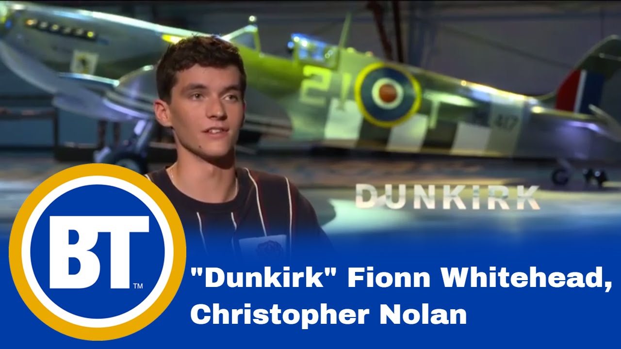"Dunkirk" actor Fionn Whitehead and director Christopher Nolan - YouTube