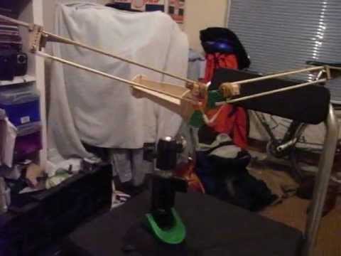 Ornithopter articulated wing mechanism_2.AVI - YouTube