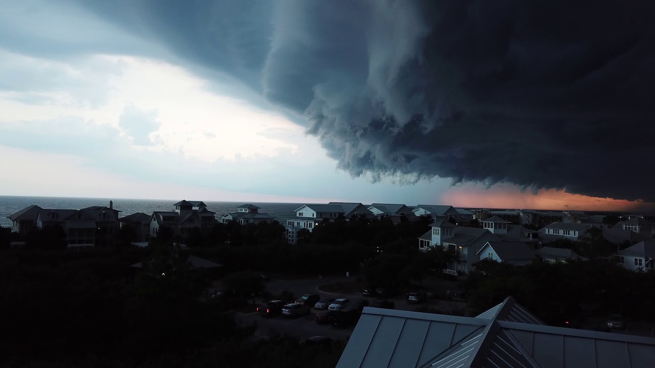 Storm incoming Sunset - YouTube