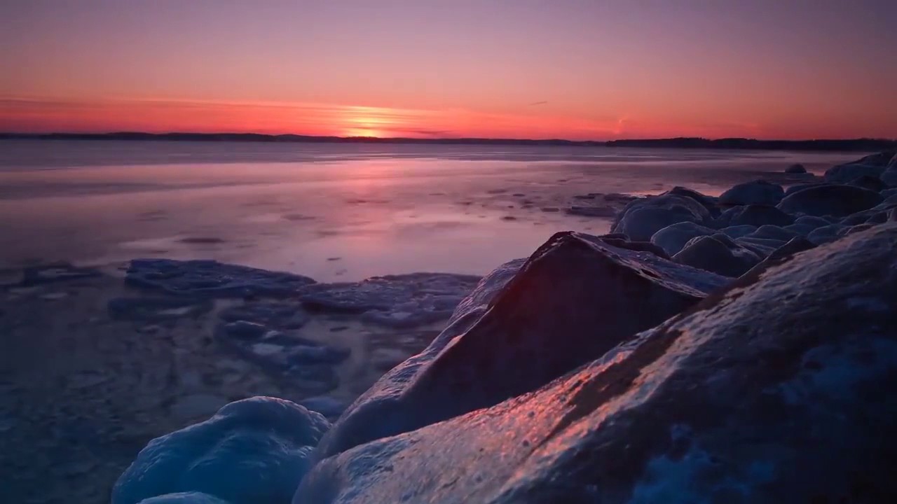 Ice Cold Winter - Free Stock Video - YouTube