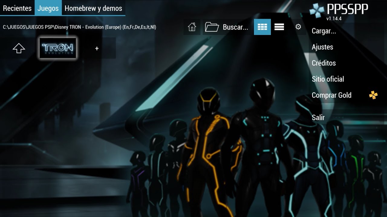 Tron: Evolution (Español) de Playstation Portable (PSP) con emulador PPSSPP. Gameplay - YouTube