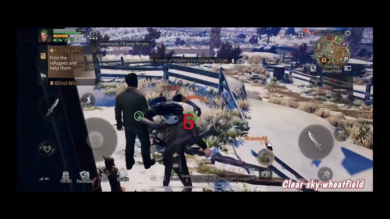 Lifeafter Gabriel quest ( Clear sky wheatfield) #lifeafter #mobile ...