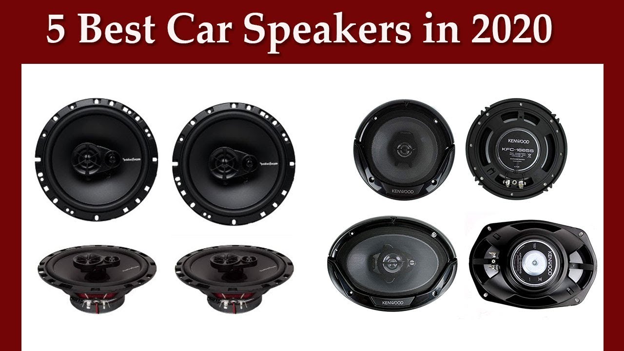 5 Best Car Speakers in 2020 - YouTube