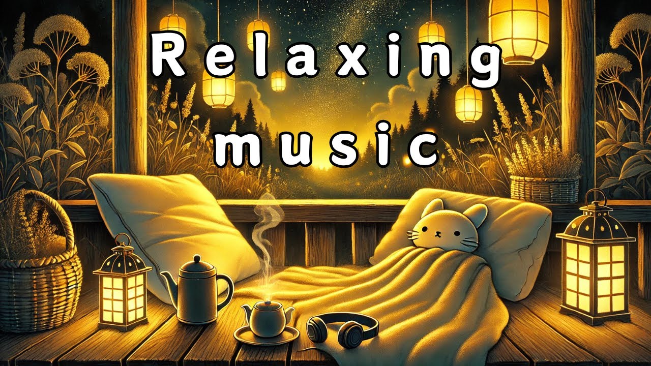 Pre-Sleep Music Soothed by Yellow Light - YouTube