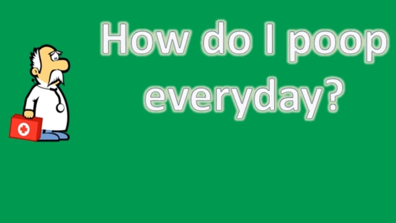 How do I poop everyday ? | Health For All - YouTube