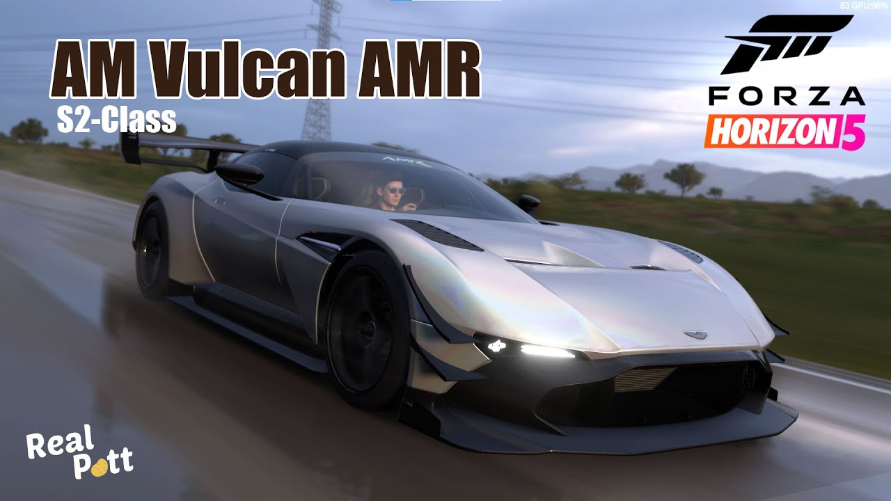 Forza horizon 5 - AM Vulcan AMR S2-Class Online Race - YouTube