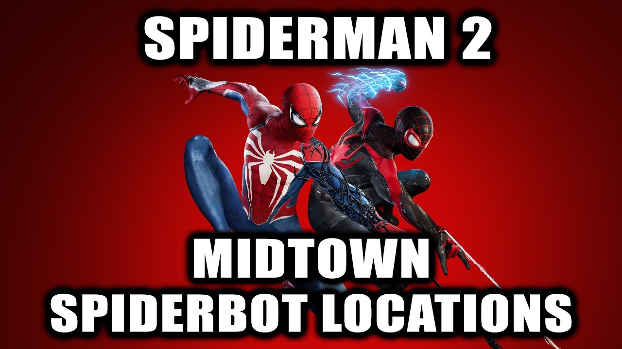 Spider-Man 2 Spider Bot Locations Midtown District - YouTube