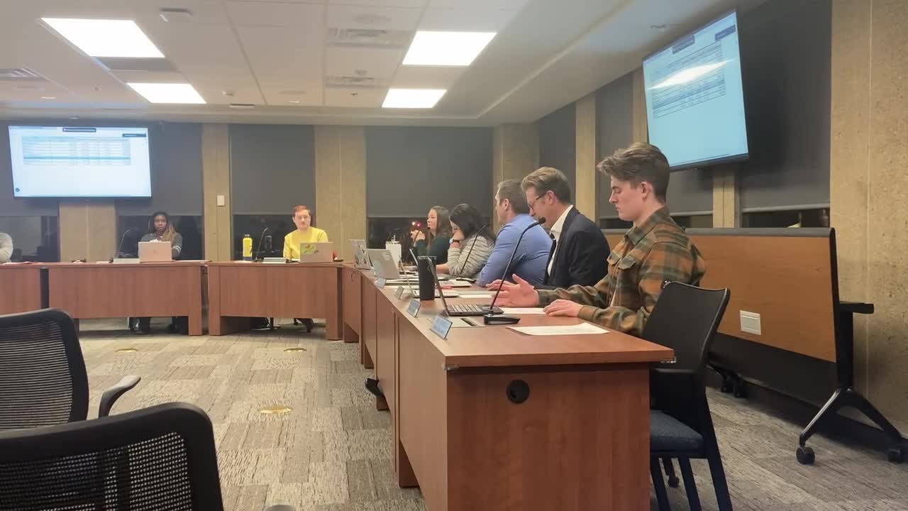 Coy Sasse talks about House Bill 1048 during Jan. 16 Board of Education ...