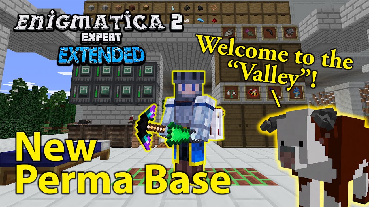 Enigmatica 2 Expert Extended - Relocating to Permanent Base [6] - YouTube