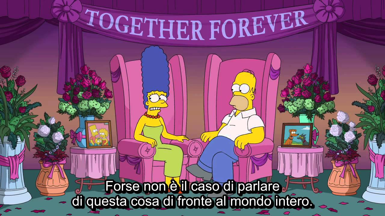 I Simpson non si separeranno - Together Forever Sub Ita - YouTube