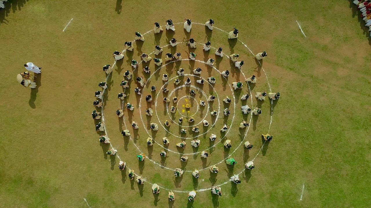 "Mega" Thiruvathira at RCJPS | Onam 2023 | Rajagiri Christu Jayanthi ...