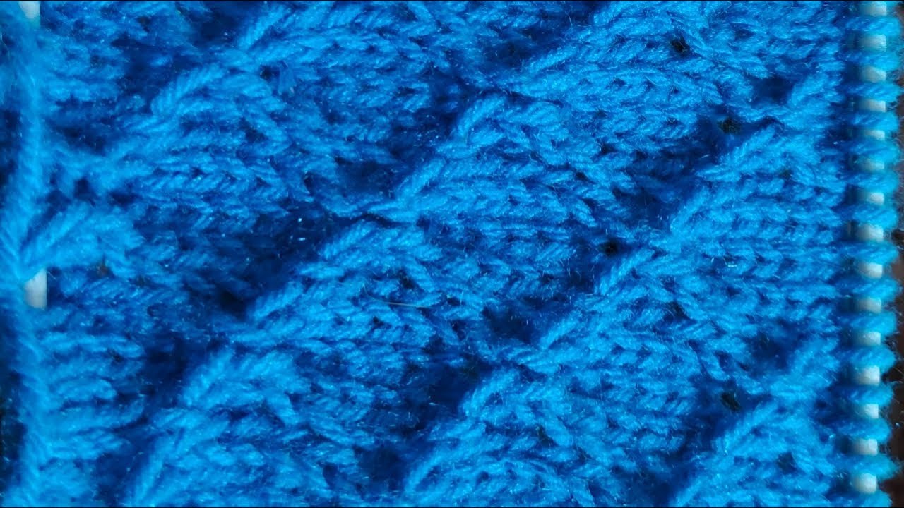 diagonal check pattern - YouTube