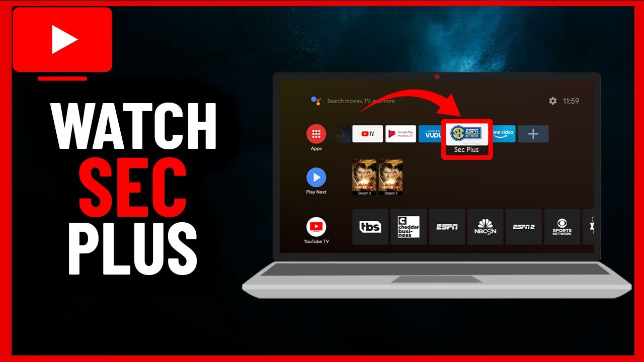 How to Watch Sec Plus on Youtube TV | Step by Step (2024) - YouTube