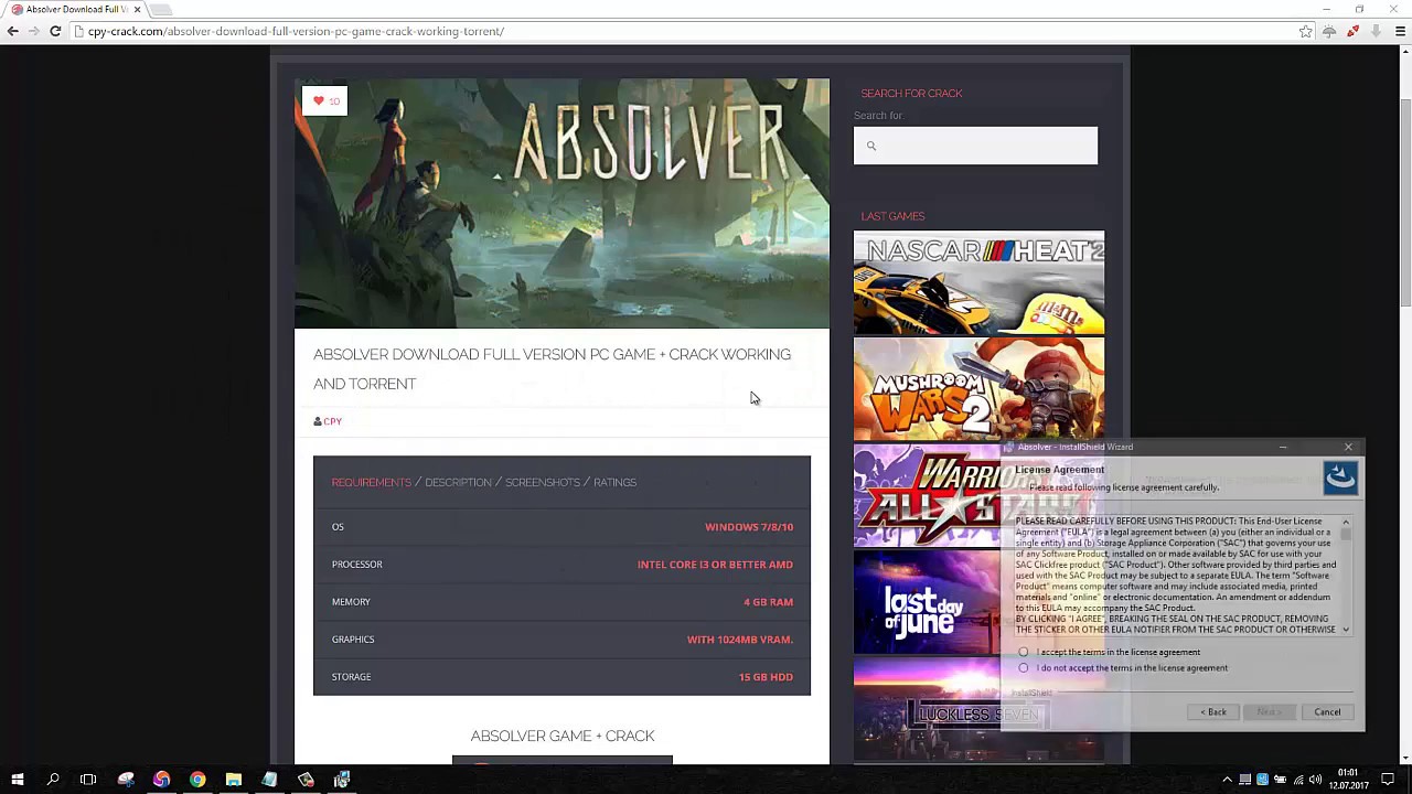 ABSOLVER Download Full Version PC Game + Crack and Torrent - YouTube