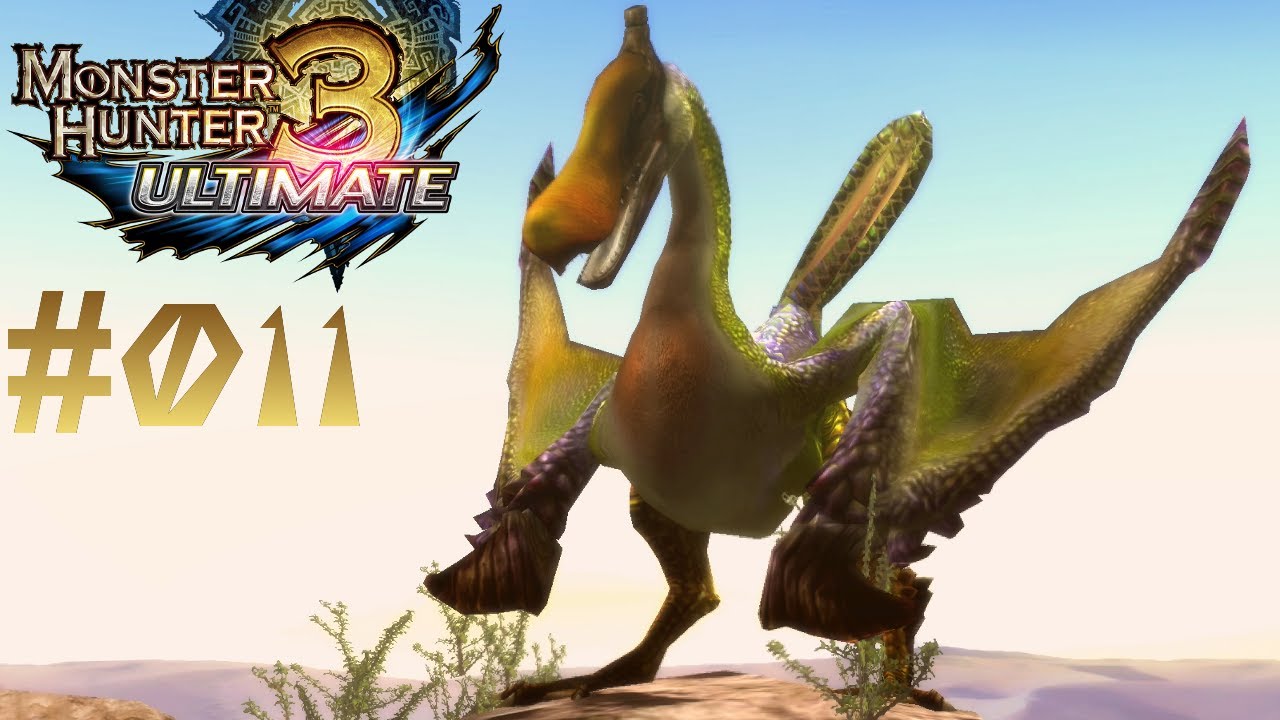 MONSTER HUNTER 3 ULTIMATE #011 Qurupeco ★ Let's Play Monster Hunter 3 ...