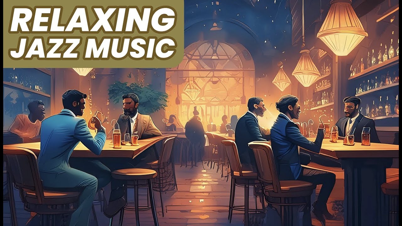 Calming Jazz Music at a bar 🎷🍸 | Relax with Music - YouTube
