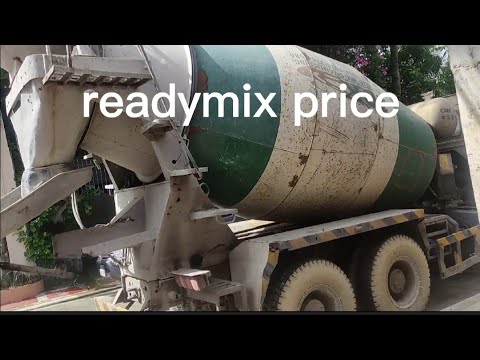 ready mix price per cubic meter ) - YouTube
