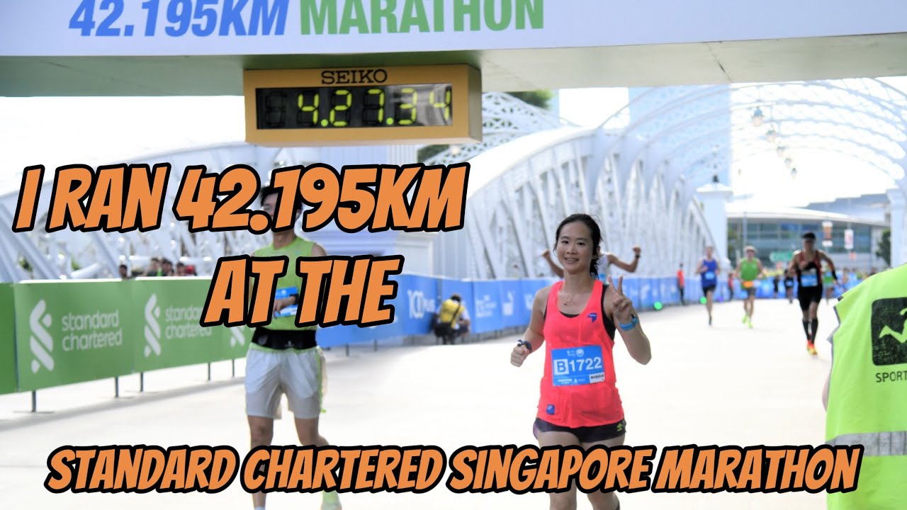 I Ran 42.195KM at the STANDARD CHARTERED SINGAPORE MARATHON 2024‼️ ...