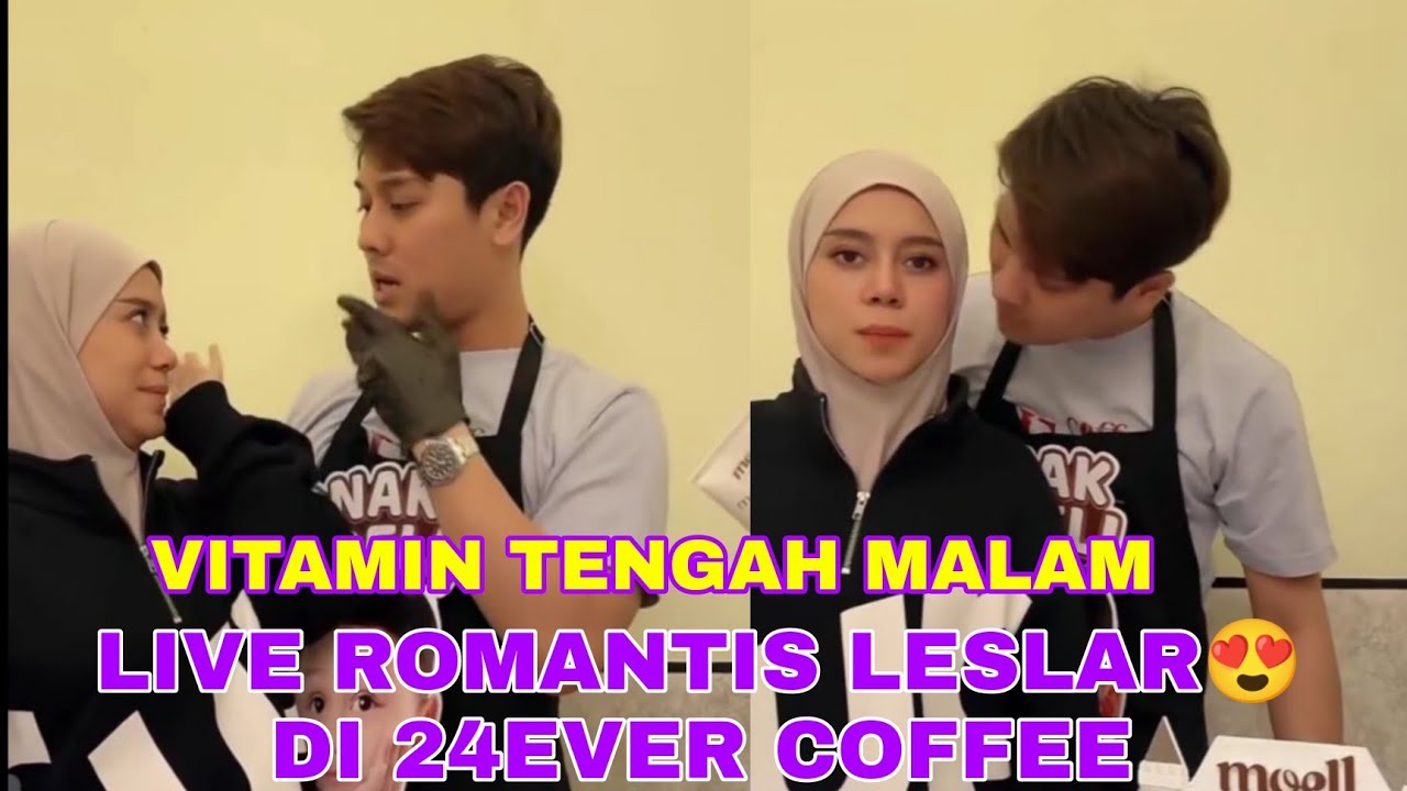 LIVE ROMANTIS BUNDA LESTI DAN PAPA BILAR DI 24EVER COFFEE, ABANG L ...