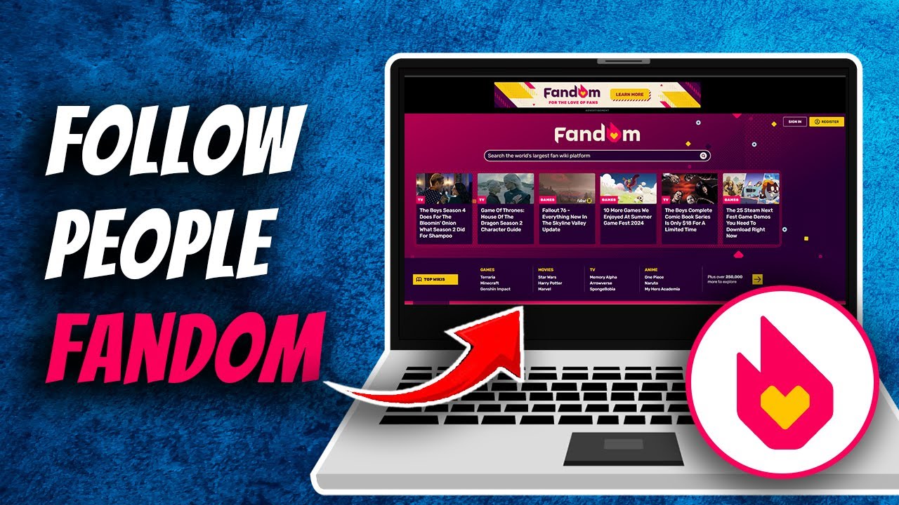 How To Follow People On Fandom - YouTube