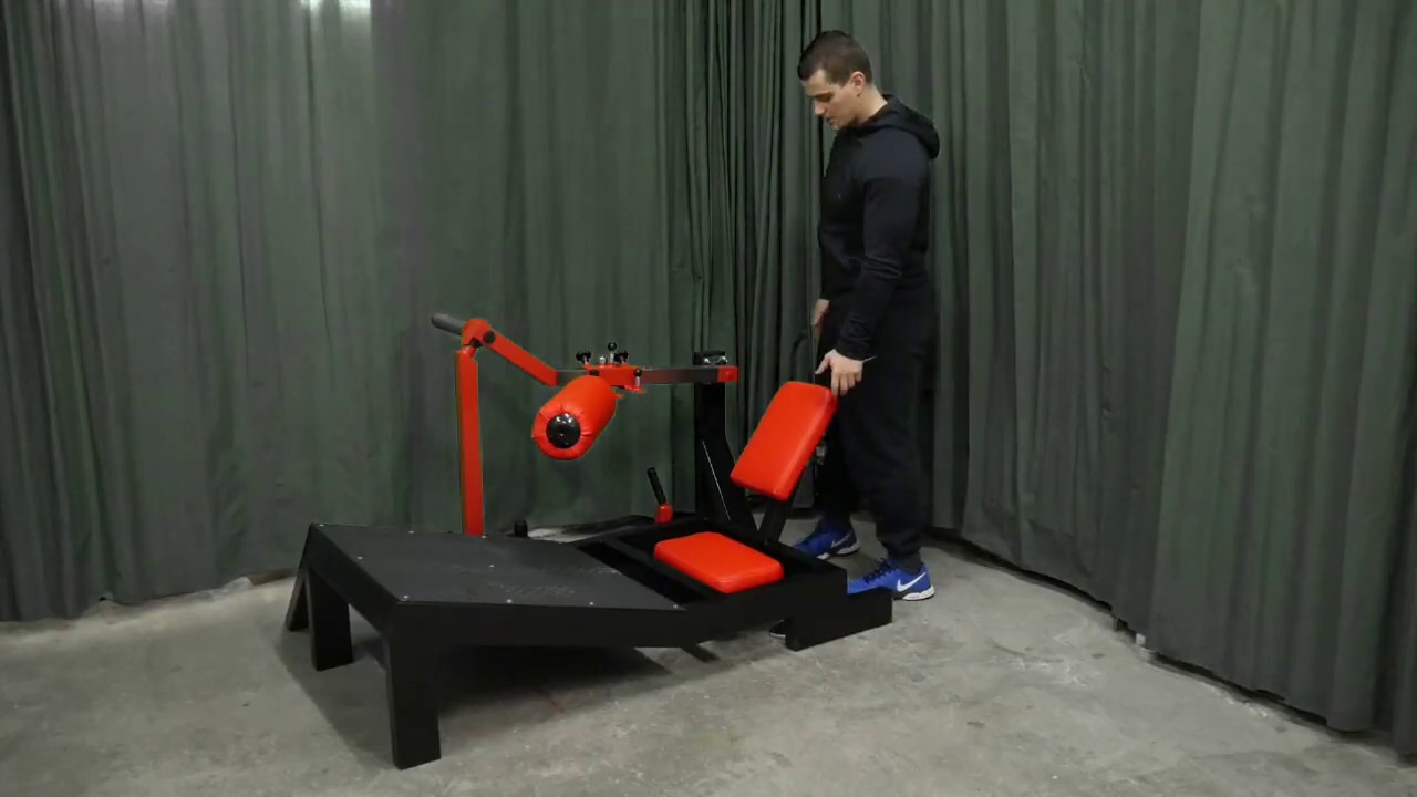 GLUTE BRIDGE MACHINE 16ZX347 - YouTube