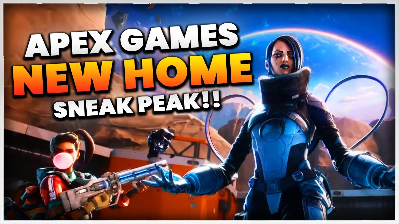 SNEAK PEAK OF APEX LEGENDS NEW MAP: MOON MAP! Apex legends Season 15 ...