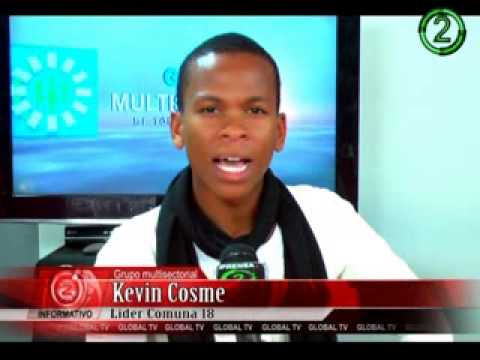 Kevin Cosme - Líder de la comuna 18 - YouTube